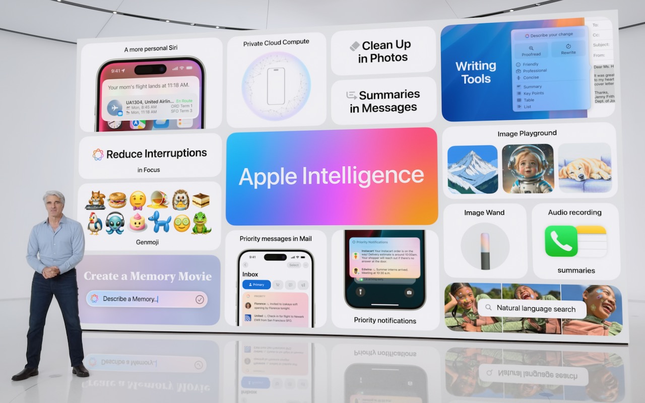 At WWDC, Apple Unveils Apple Intelligence and Previews New OS Features ...
